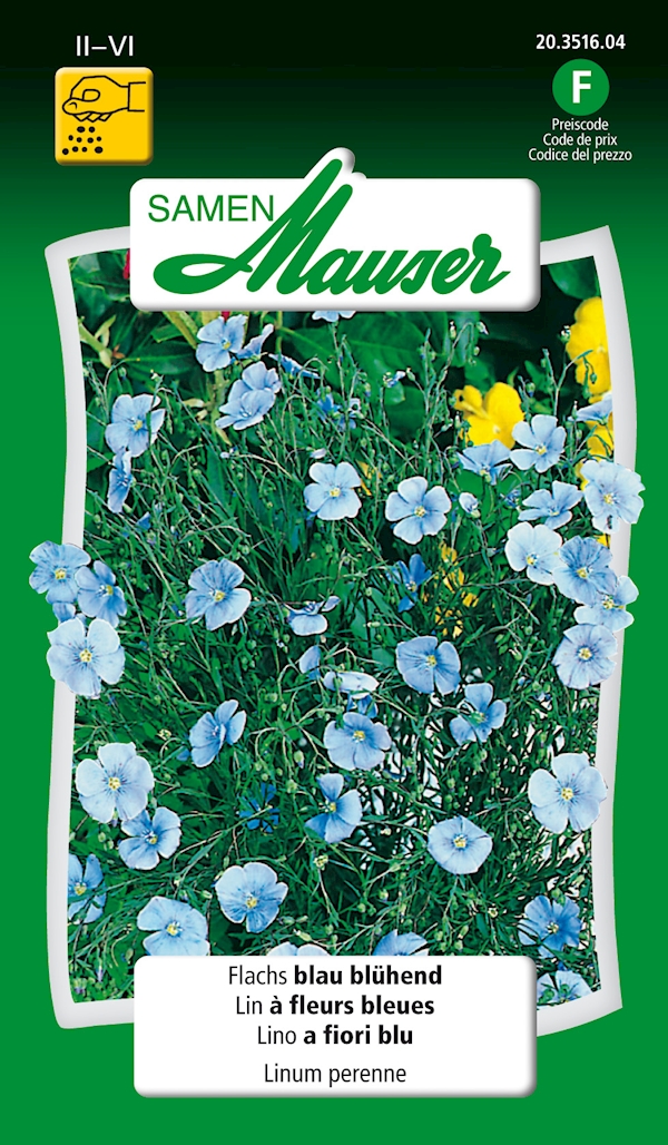 Samen Mauser - Linum perenne - Blumenbörse Online